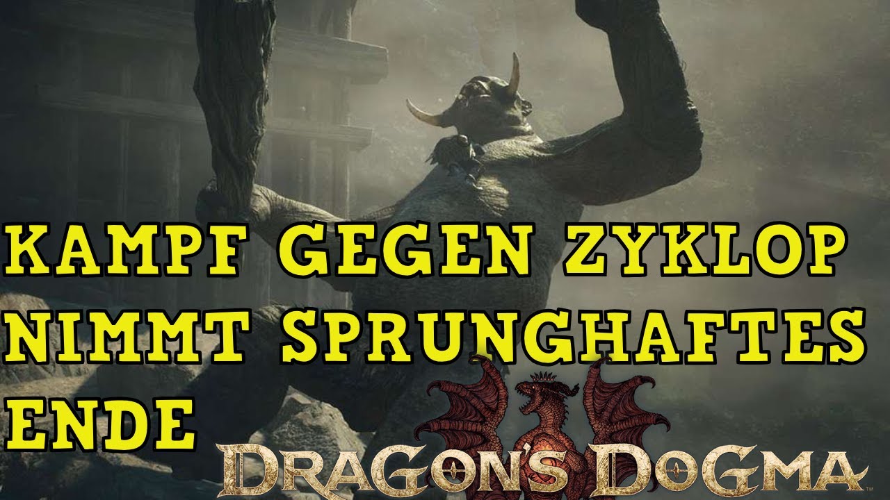 Kampf nimmt Sprunghaftes Ende! Dragons Dogma 2 Gameplay 1440p - YouTube