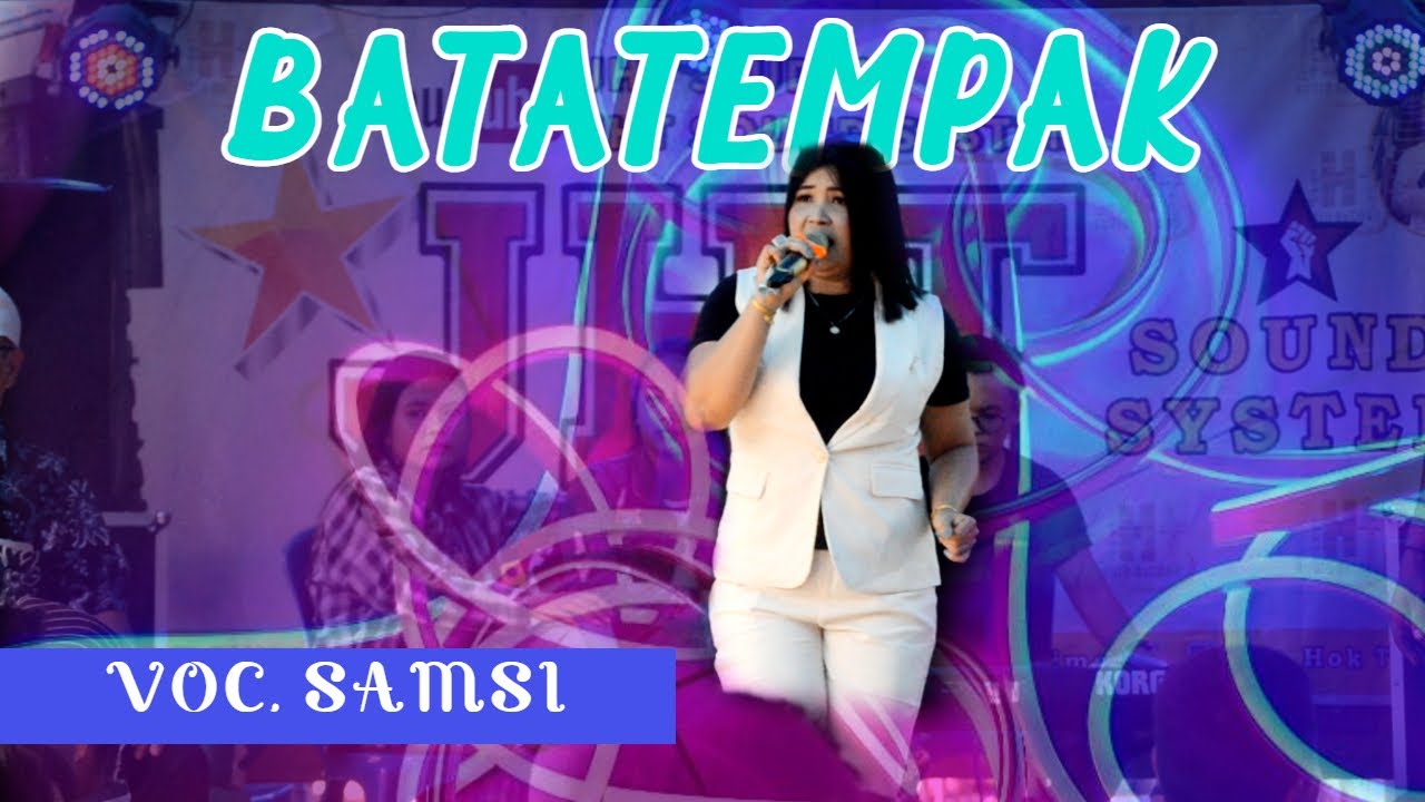 BATATEMPAK ll Voc. SAMSI - Live Wedding Isa & Herlianus ll Desa Bereng Jun - YouTube