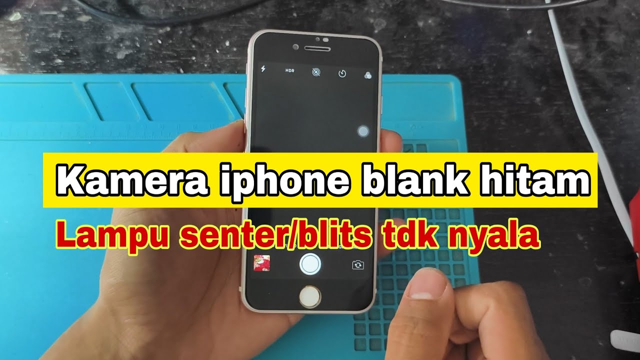 Cara mengatasi kamera iphone blank hitam - YouTube