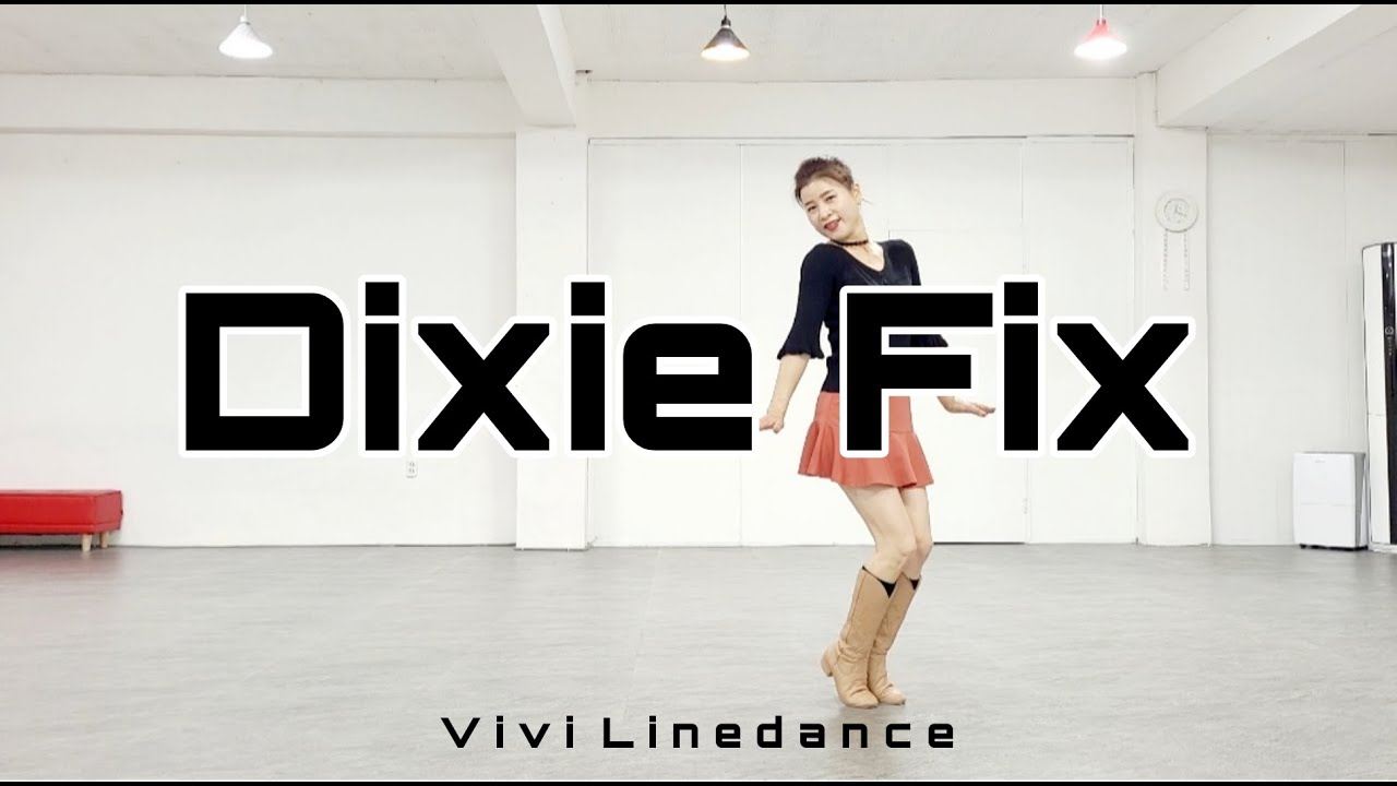 Dixie Fix - Line Dance | Level Intermediate | Niels Poulsen - YouTube