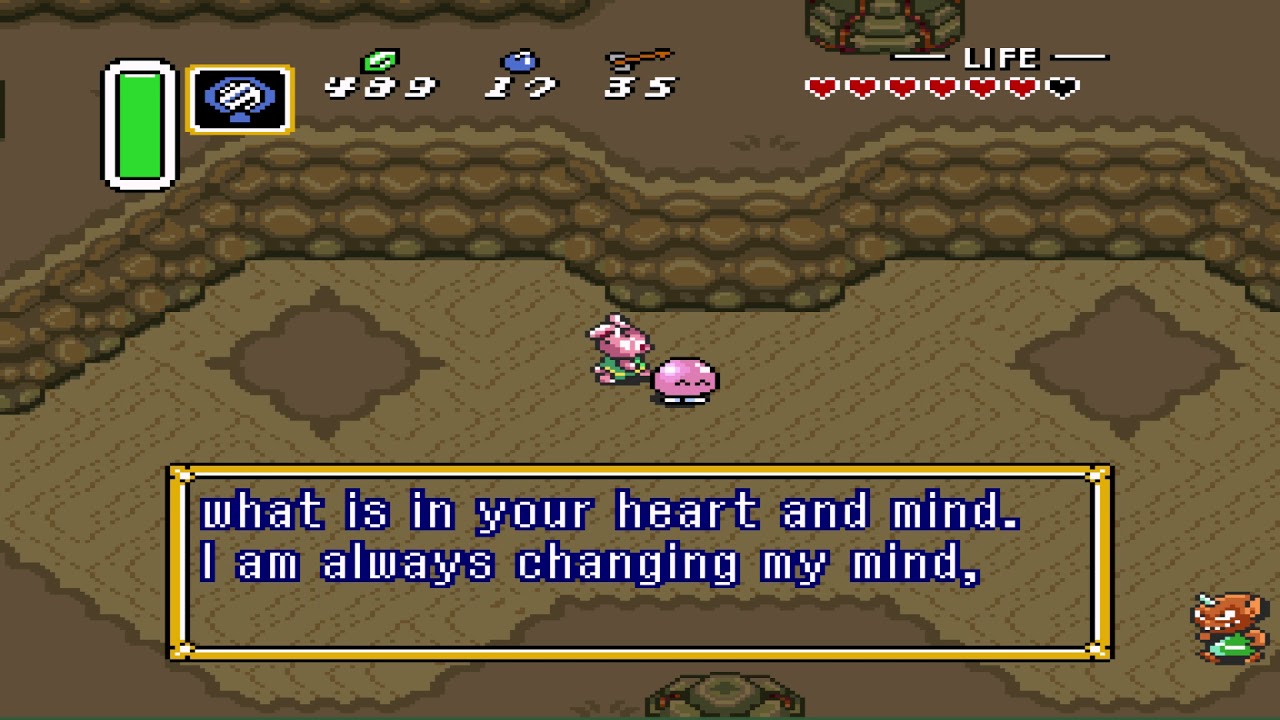 How to stop being a Bunnyman - Zelda: A Link to the Past - YouTube