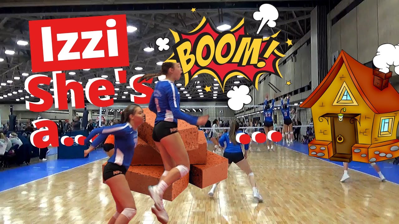 Izzi Szulczewski stuff blocking vs Circle City | 2019-04-26 USAV GJNCs 18 Open - YouTube