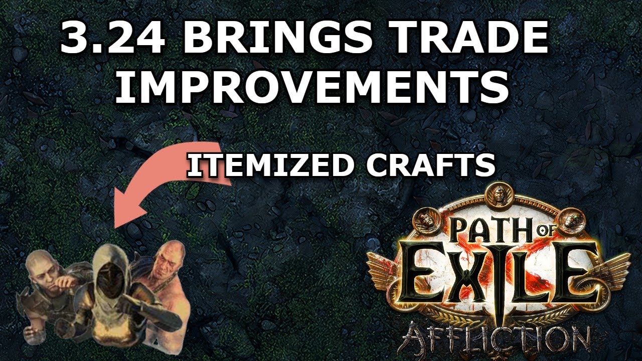 We're Getting ITEMIZED CRAFTS?! | Path of Exile 3.24 - YouTube