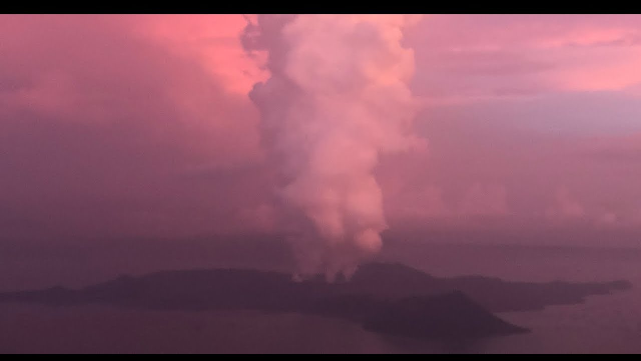 #taalvolcano Taal Volcano LIVE , taal volcano update today ,Sitwasyon ...