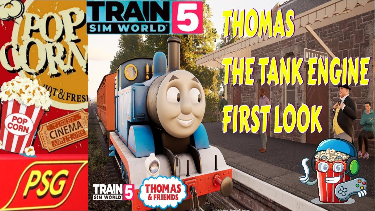 TSW5 .THOMAS THE TANK ENGINE FIRST LOOK - YouTube