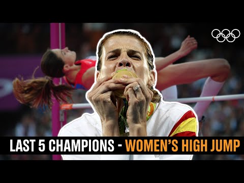 Women's High Jump 🥇 Last 5 Champions!
