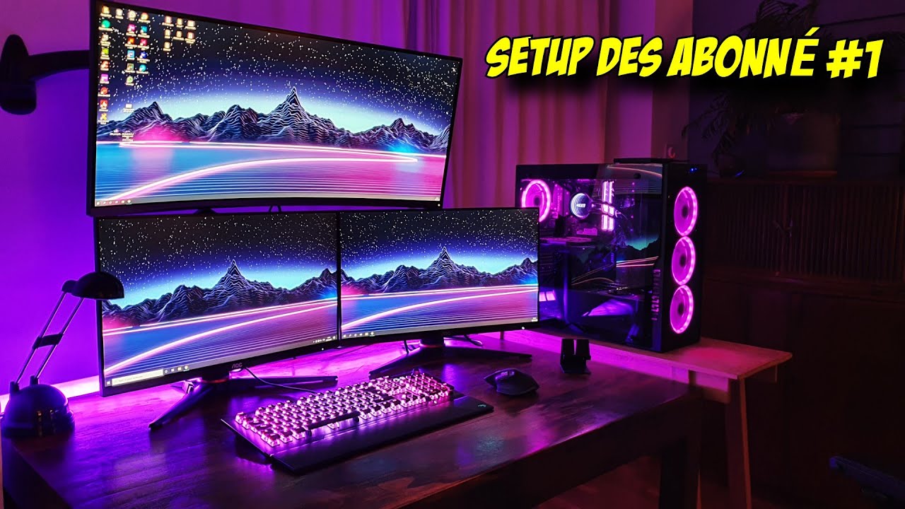 [LES PLUS BEAUX SETUP DES ABONNÉS] #1 - YouTube