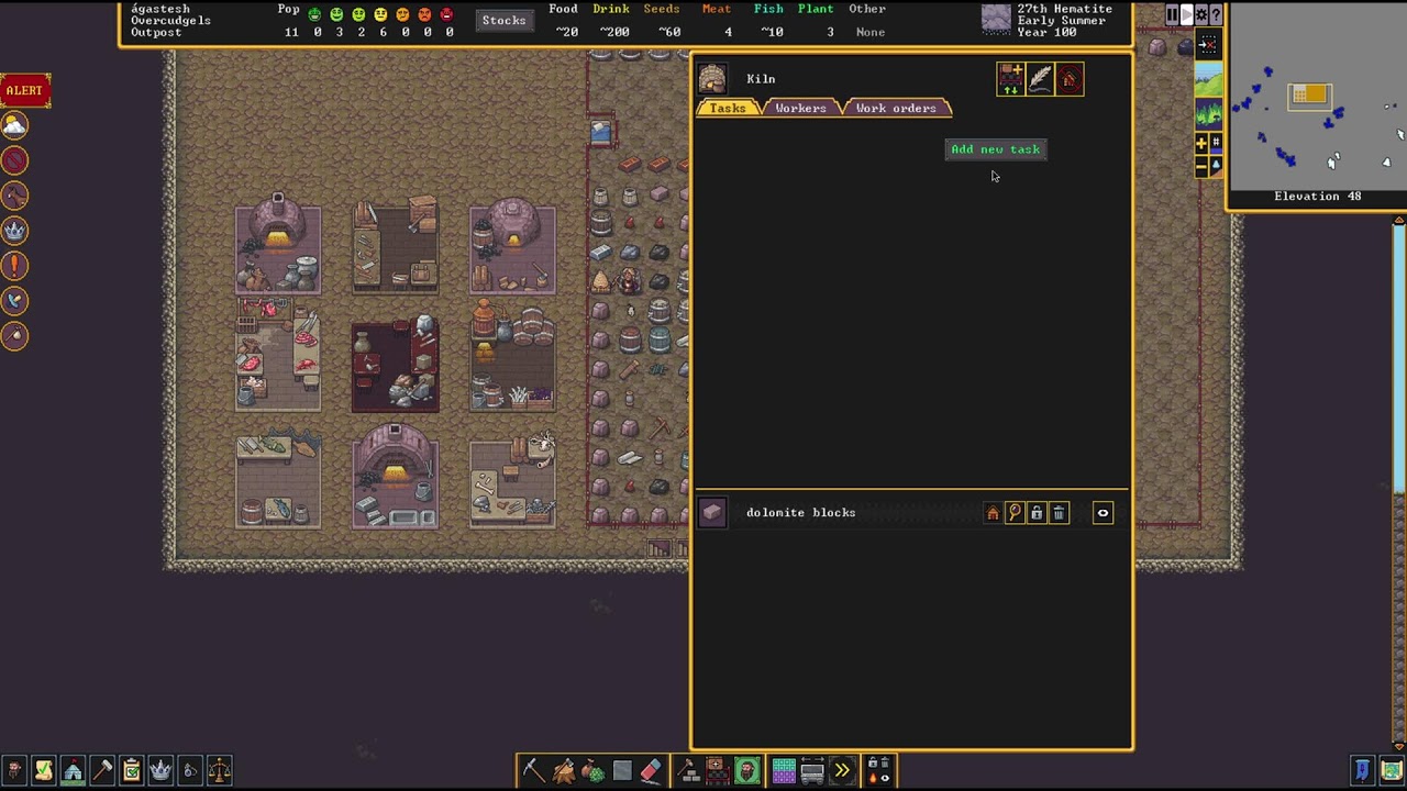 Dwarf Fortress gameplay - YouTube