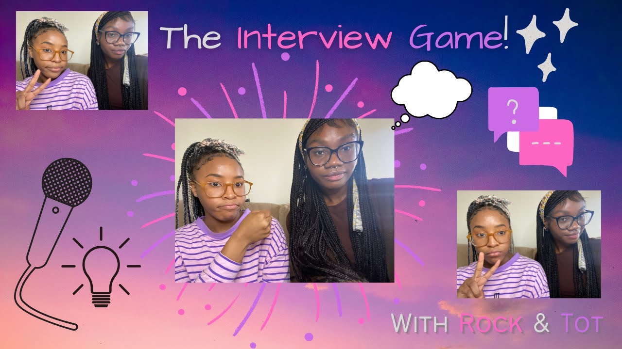 Watch Us Play "The Interview Game"😆🗣🎬 - YouTube