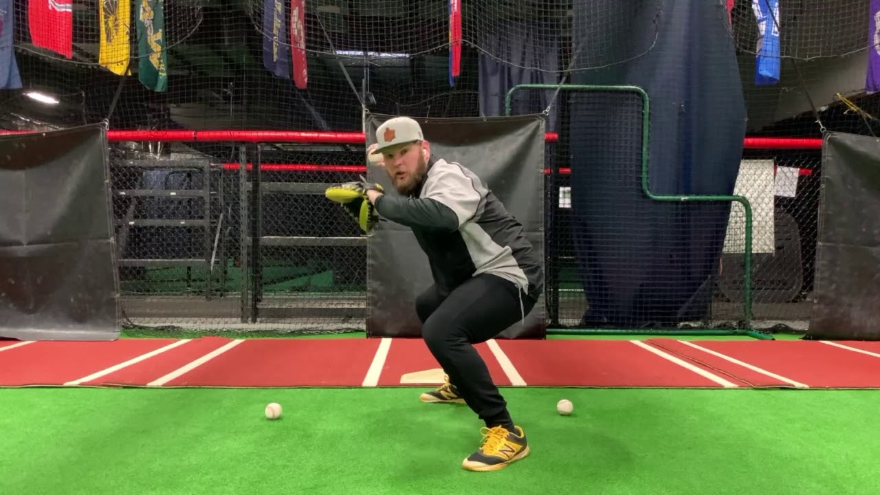 How To Recover after Blocking | The Baseball/ Softball Catcher - YouTube