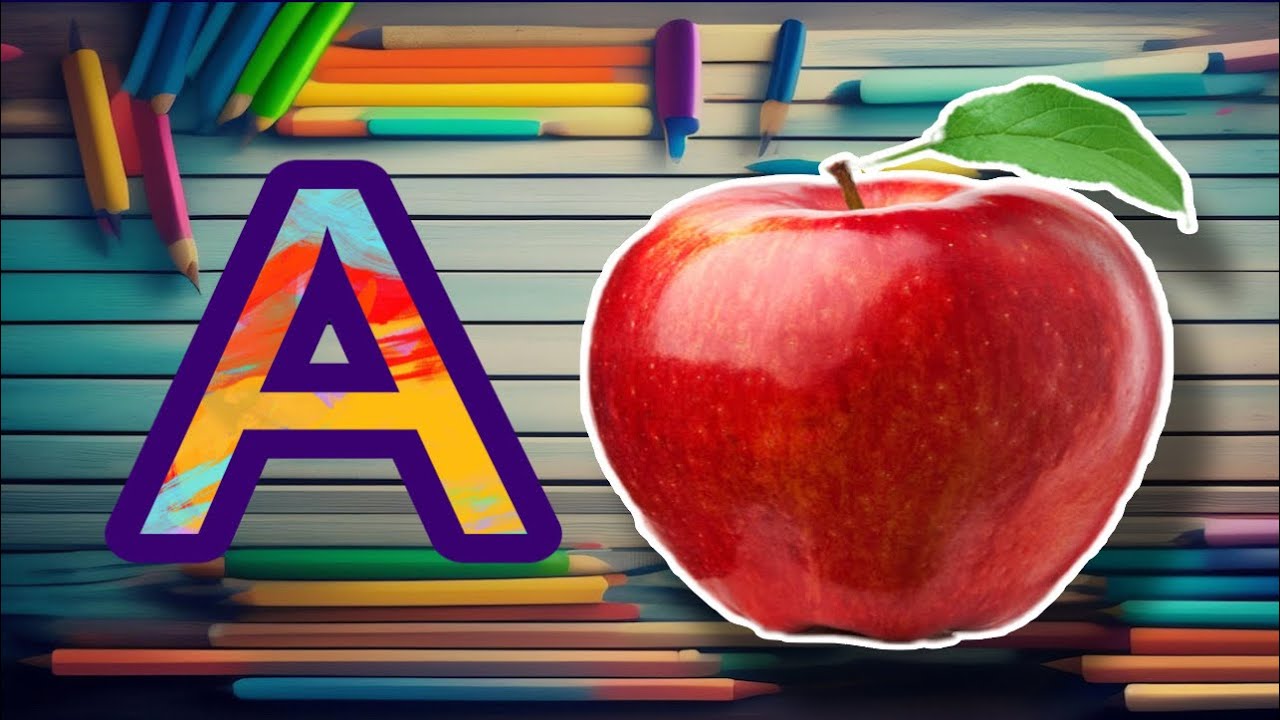 Abc kids।abcd।phonics song 2।abc song । a for Apple b for ball c for ...