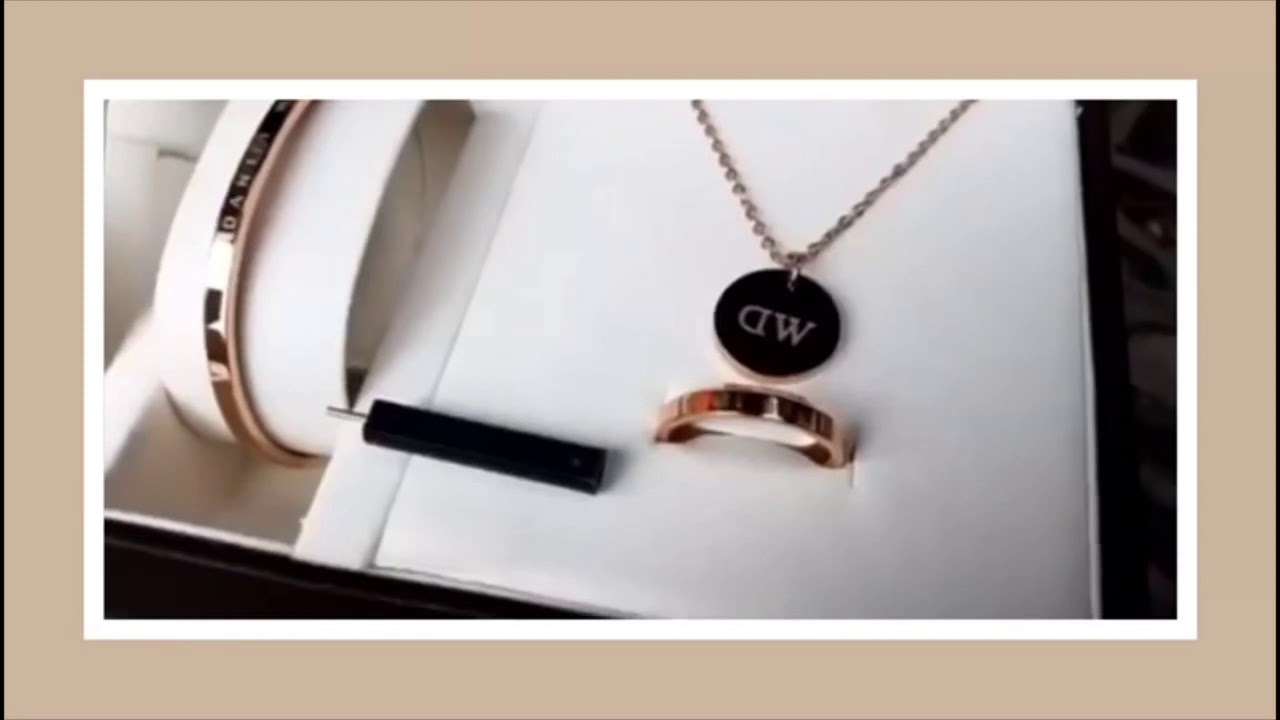 Daniel Wellington Box Package💎 - YouTube