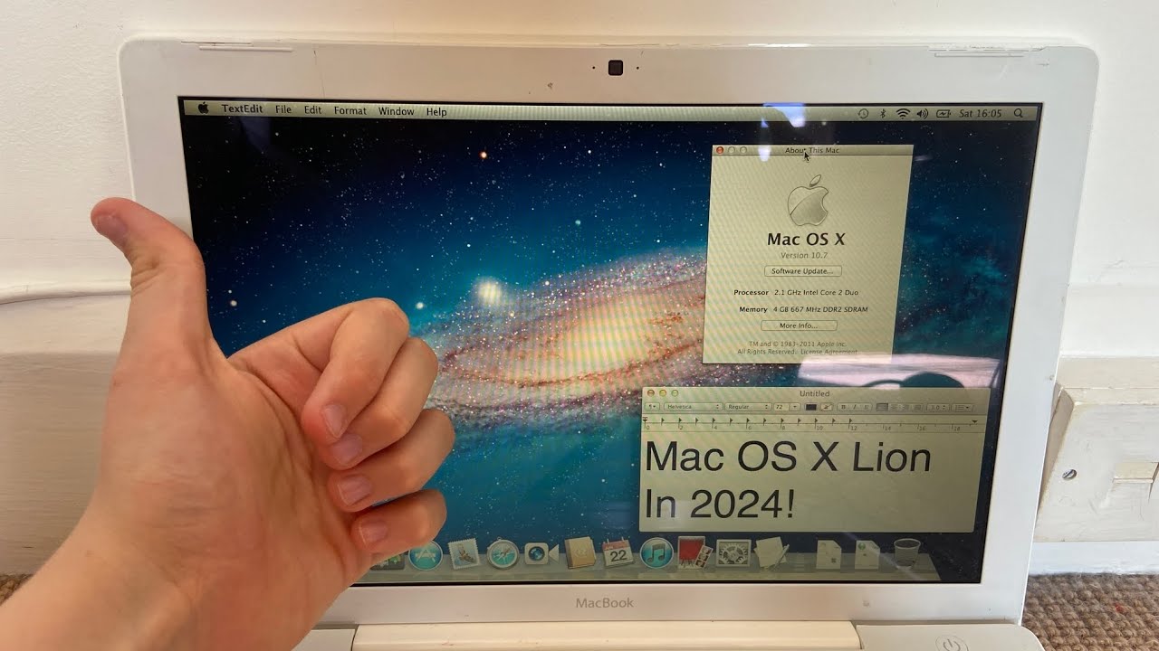 Installing Mac OS X Lion in 2024! - YouTube