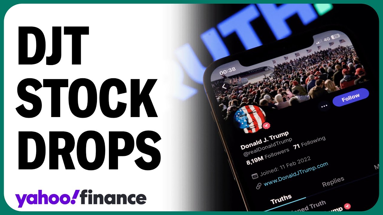 DJT stock down on reported talks with Bakkt - YouTube