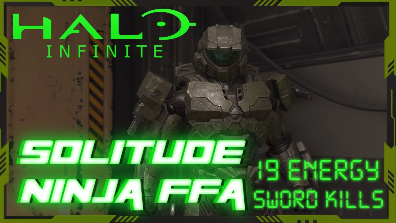 Halo Infinite - Solitude Multiplayer Map - Ninja FFA - YouTube