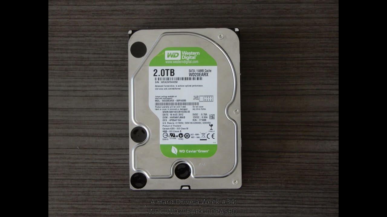 A Hard Drive a Week #34: WDC WD20EARX-00PASB0 (2 TB, 5,000 RPM, 3.5 ...