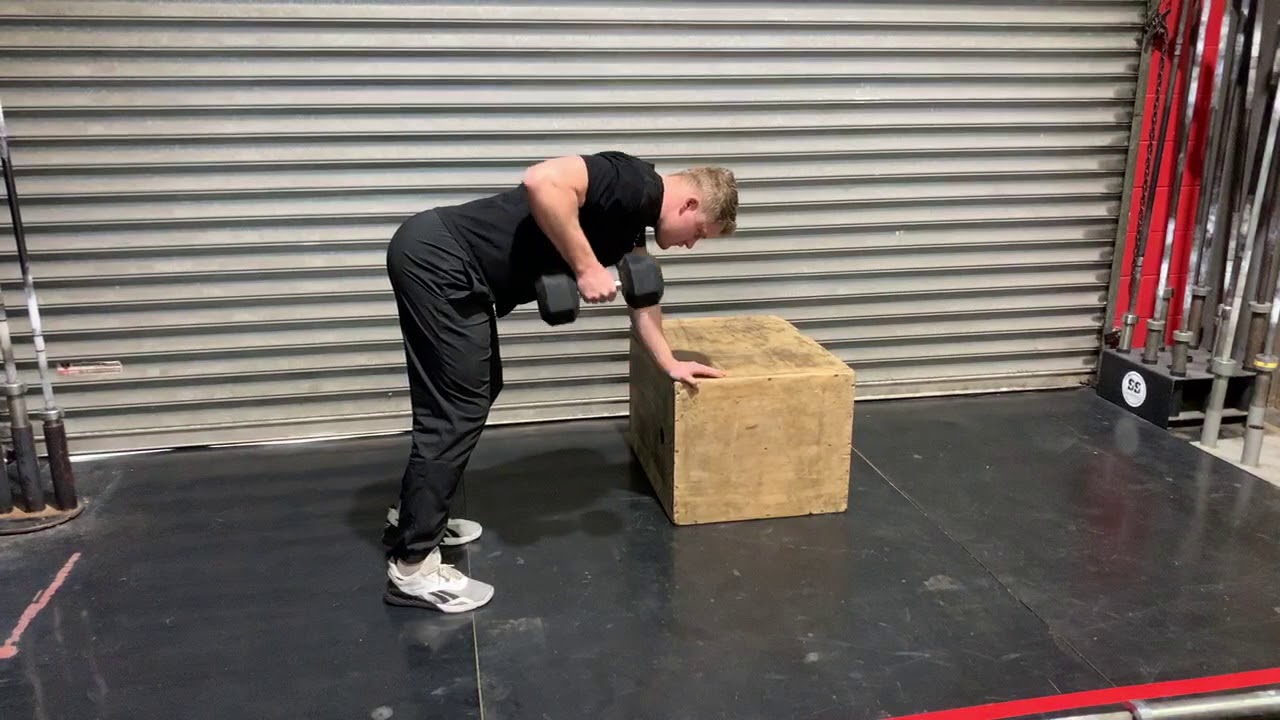 3 Point DB Row - YouTube