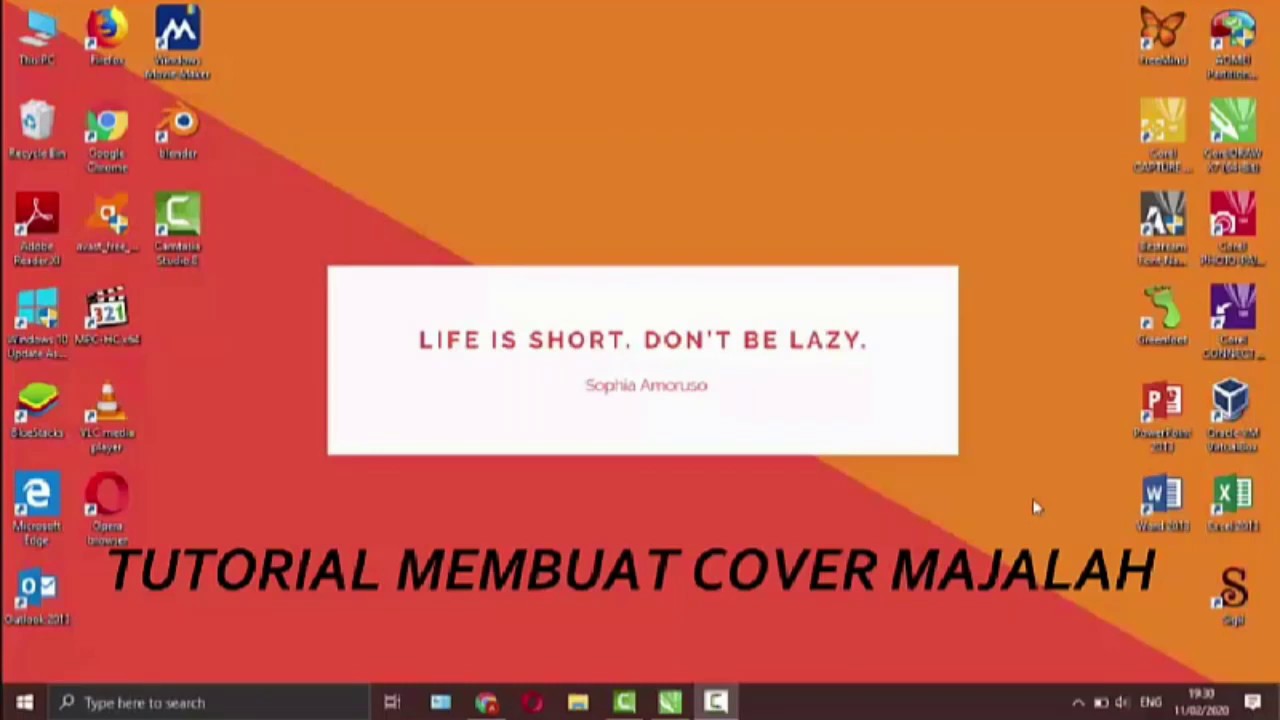 Cover majalah simple - YouTube