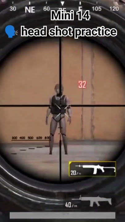mini14 headshot practice - YouTube