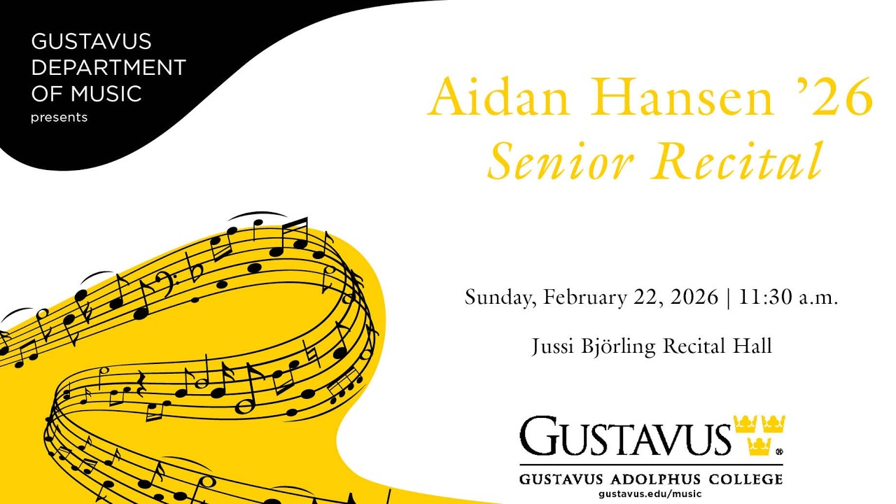 Senior Recital: Aidan Hansen - YouTube