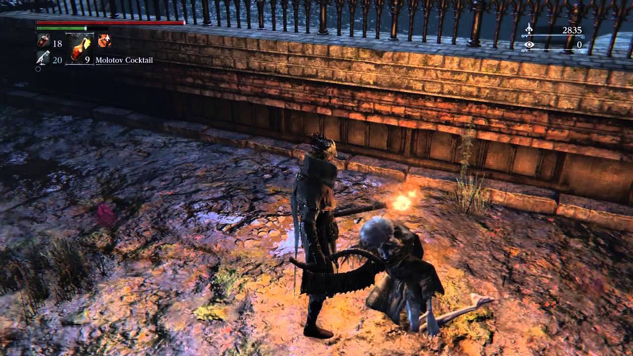 Bloodborne - how to easily kill insight stealing monsters ps4 gameplay ...