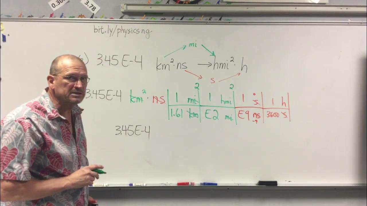 Unit conversions 7 - YouTube