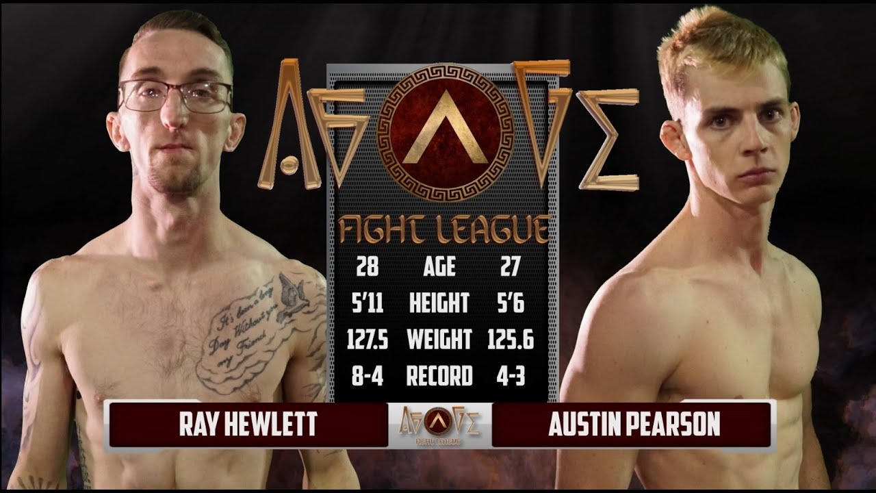 AFL VII Ray Hewlett VS Austin Pearson 125/ MMA Championship fight - YouTube