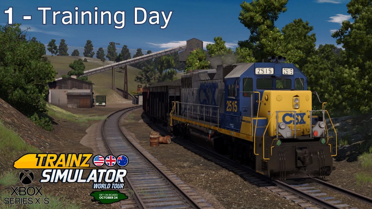1 - Training Day - Trainz Simulator World Tour First Look - Xbox Series ...