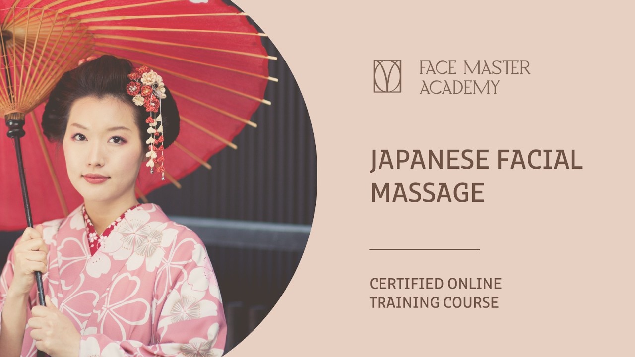 Japanese Face Massage - Online Training Course - YouTube