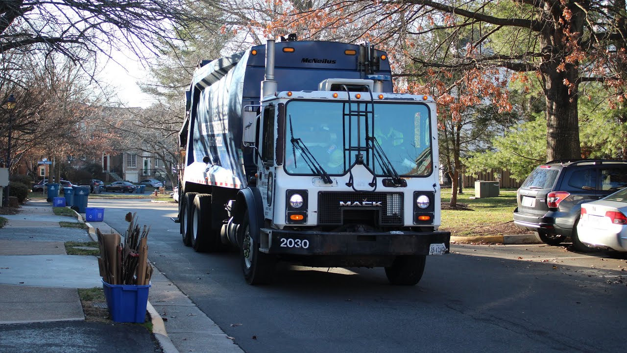 Republic BFI Paint Mack MR McNeilus RL - YouTube