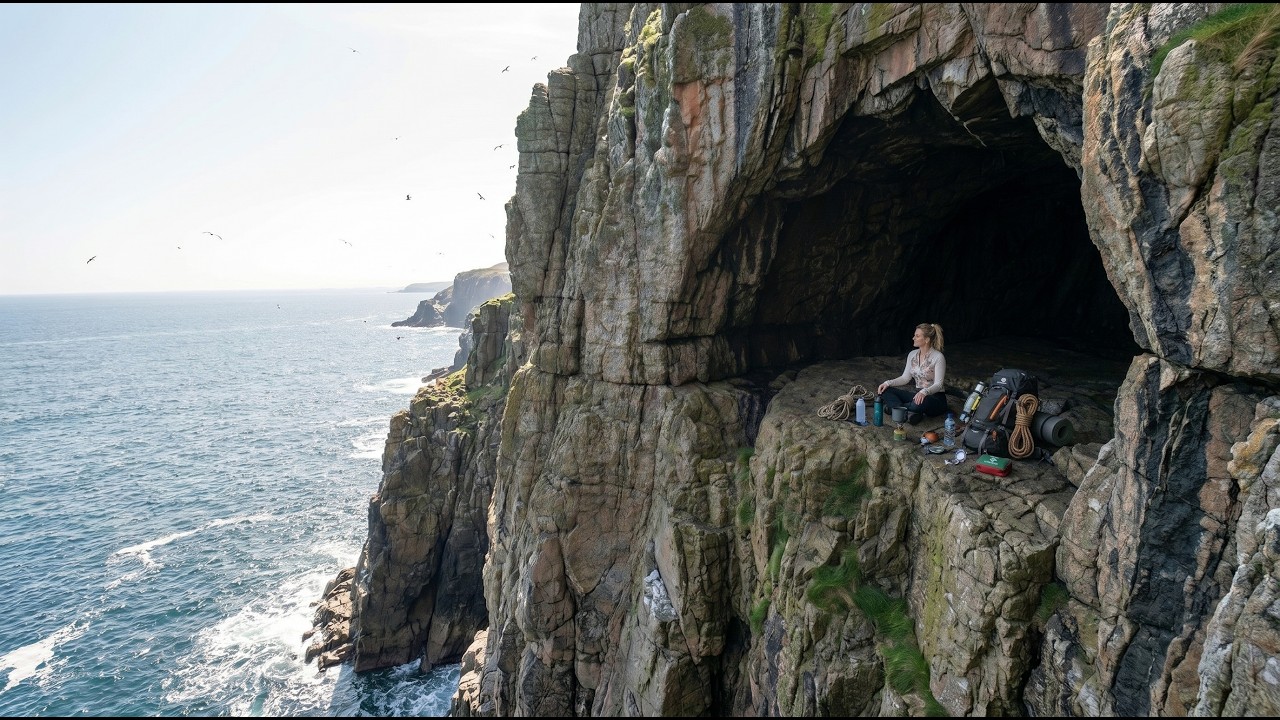 108 Hours Solo Survival in a Hanging Cave on Norway’s Giant Troll Wall ...
