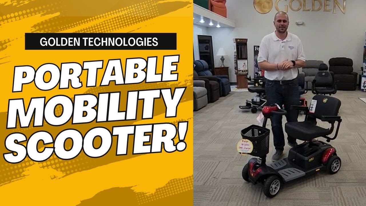 Golden Technologies Buzzaround Ex Extreme 4-Wheel Mobility Scooter ...