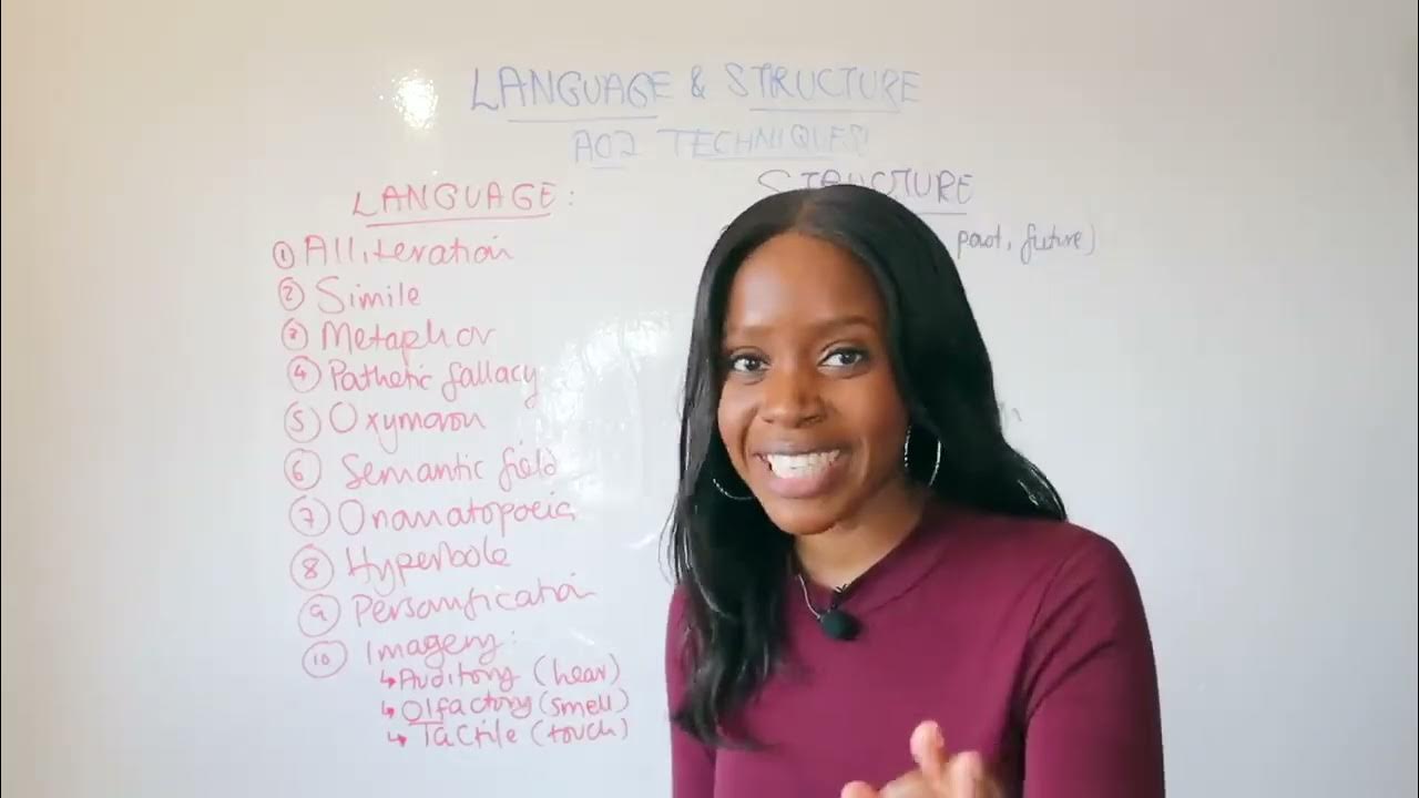 English IGCSE Language and Structural Features. - YouTube