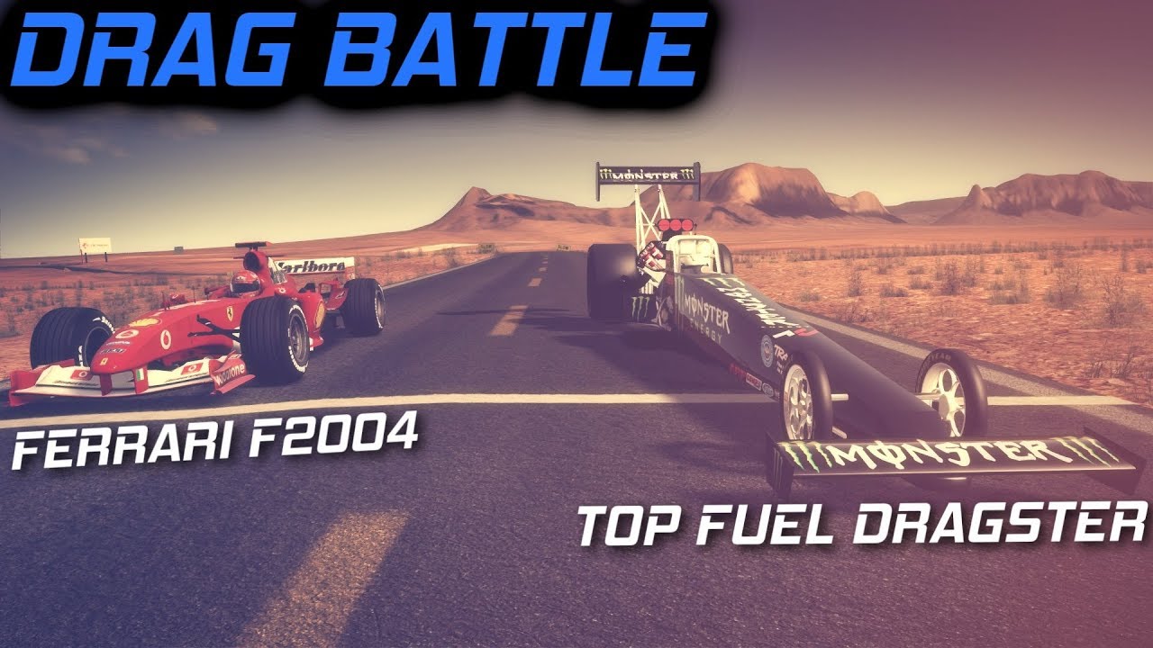 TOP FUEL DRAGSTER VS THE WORLD (F1, 2000HP LAMBORGHINI HURACAN ...
