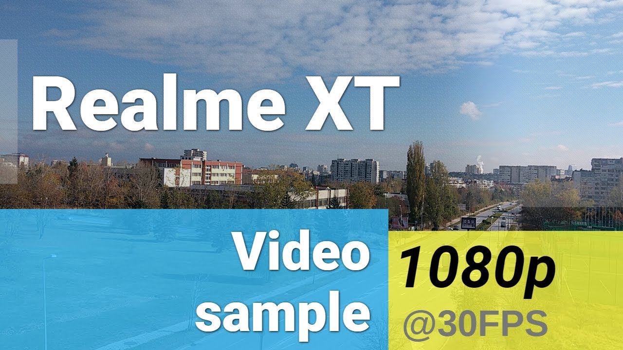 Realme XT 1080p video sample at 30fps