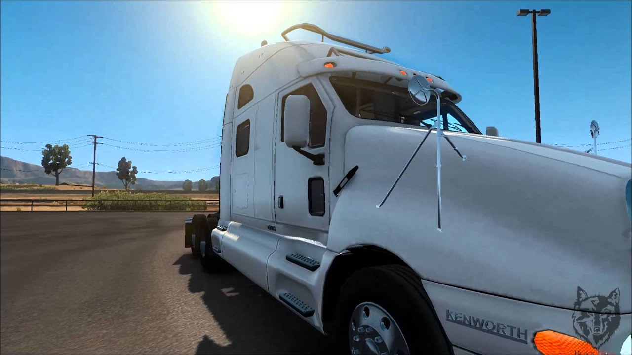 ATS Mods: Kenworth T2000 ATS Sn4k3r Edit (American Truck Simulator ...