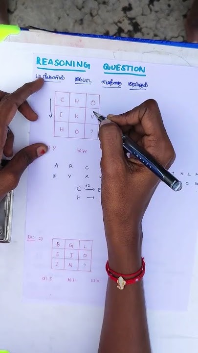 TNPSC GROUP 2A MAINS REASONING #tnpsc#tnpscgroup2mains - YouTube