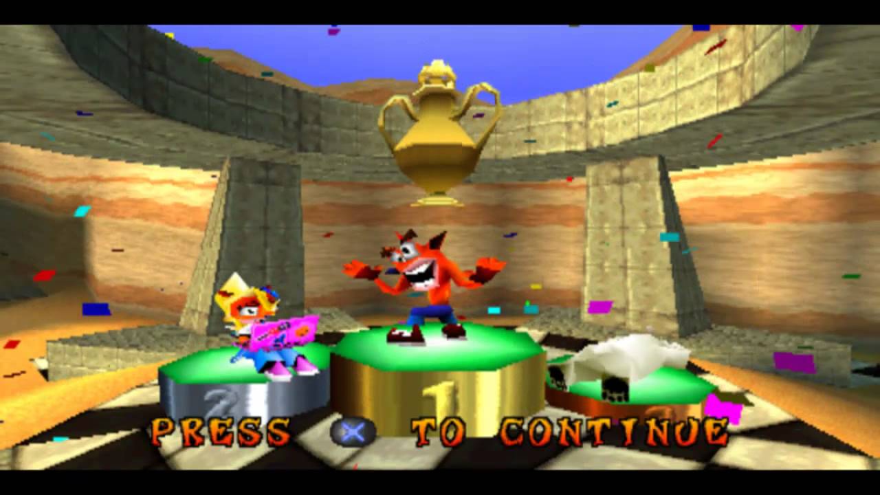 Let's Play Crash Team Racing - Part 2 - Ripper Roo! - YouTube