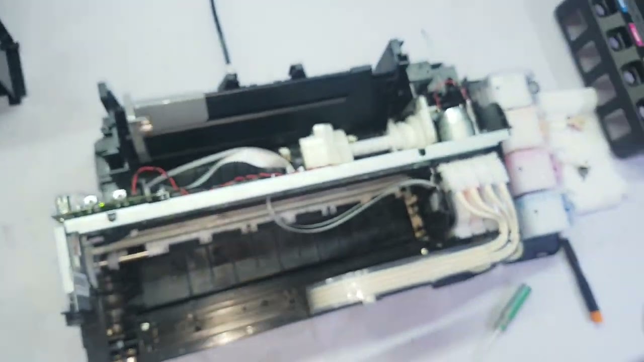 Epson L121 Paper Jam problem Fix.. - YouTube