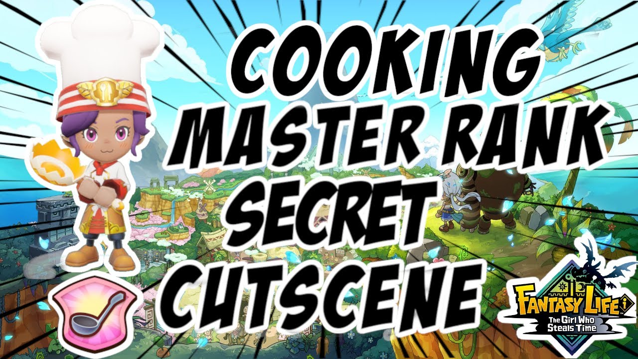 Master Cook Cinematic-Fantasy Life i- The Girl Who Steals Time - YouTube