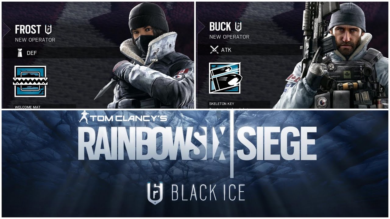 Raibow Six Siege - Black Ice DLC News/Info, 2 New Operators, 1 Map ...