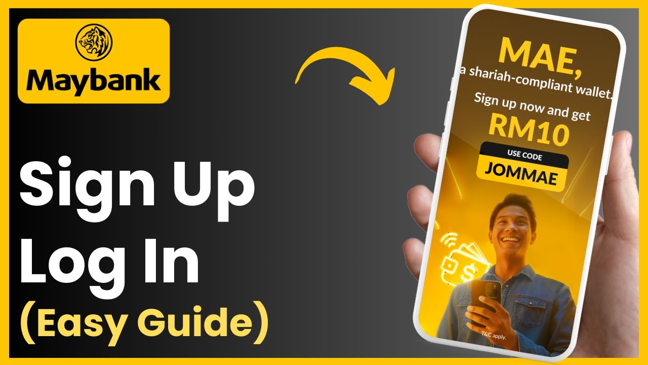 How To Log In Maybank Online Banking Create Account - YouTube