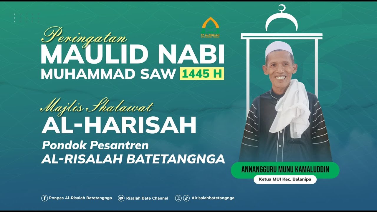 Peringatan Maulid Nabi Muhammad Saw | Bersama Annangguru Munu ...