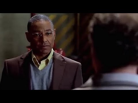 Gus Fring and Gale Boetticher stare at each other for 16 seconds - YouTube