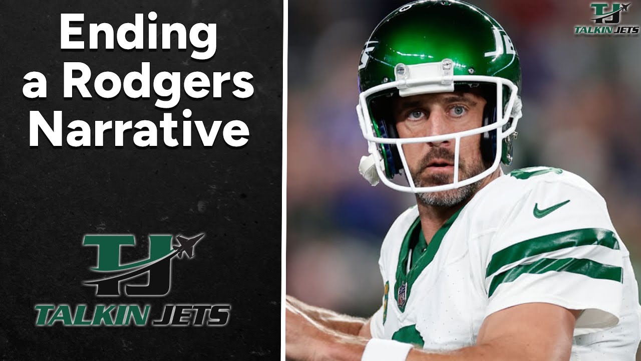 Aaron Rodgers is Washed?! Ending a Silly New York Jets Narrative - YouTube
