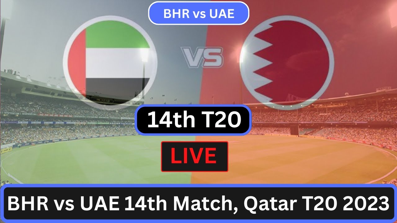🔴Bahrain vs United Arab Emirates | BAH vs UAE | Gulf Cricket T20I ...