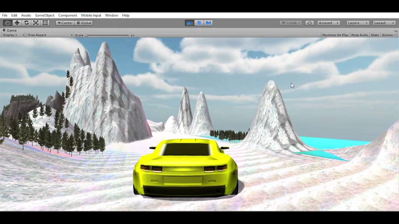 car game project - YouTube