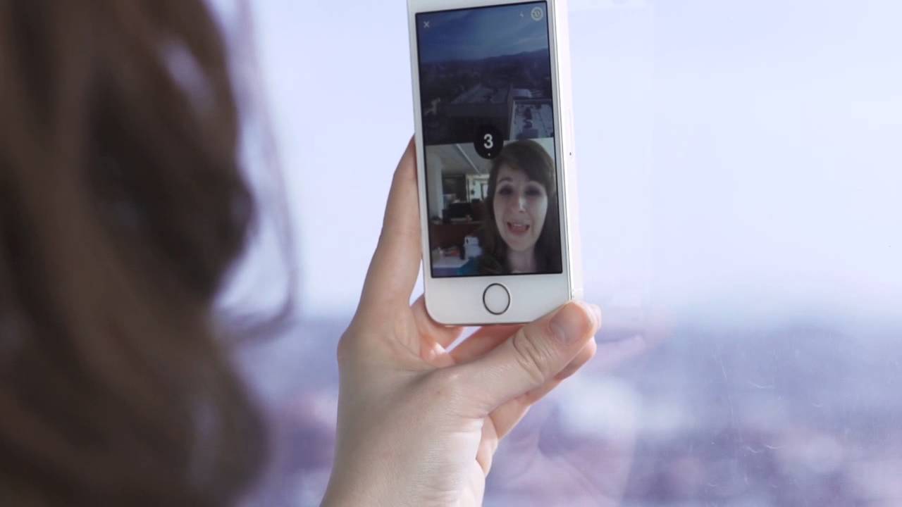 App Invasion: Frontback turns your selfies into mini stories - YouTube
