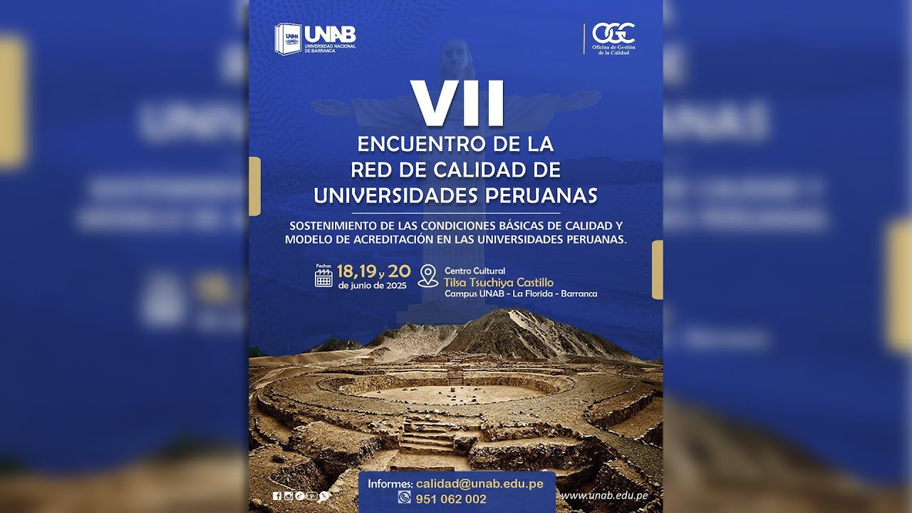 🔴VII ENCUENTRO DE LA RED DE CALIDAD DE UNIVERSIDADES PERUANAS - YouTube