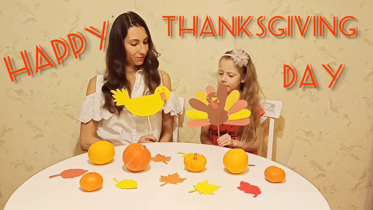 Thanksgiving Fingerplay - YouTube
